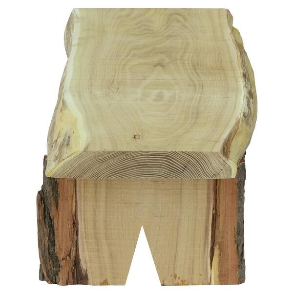 Live Edge Locust Wood 3' Briar Patch Flower Pot Bench - On Sale - Bed ...