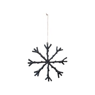 Cast Aluminum Snowflake Ornament - Bed Bath & Beyond - 42006344