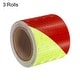 Reflective Tape, 3 Roll 10 Ft x 2-inch Safety Tape, Fluorescent Yellow ...