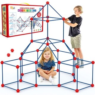 Fort Building Kit for Kids,STEM Construction Toys, Educational Gift for ...
