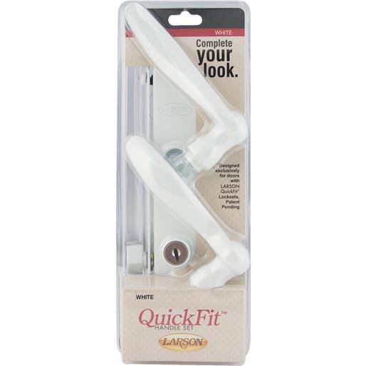 Larson Mfg. Quickfit Wht Handle Set 20297803 Unit: PKG - Bed Bath ...