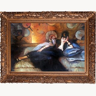 Edouard Manet 'Lady with Fans, Portrait of Nina de Callais' Hand ...