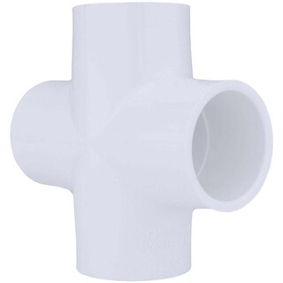 Charlotte Pipe 1-1/4 In. Schedule 40 Slip PVC Cross - 1 Each - 1-1/4 ...