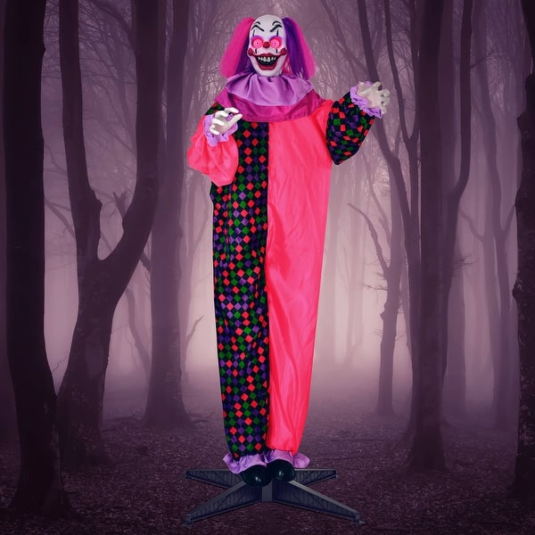 64 Inches Scary Clown Animatronics - Bed Bath & Beyond - 38378079