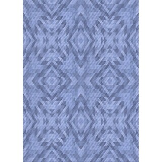 Ahgly Company Machine Washable Transitional Denim Blue Area Rugs - Bed ...