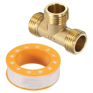 Brass Angle Stop, Inlet Compression Tee Valve, Supply Line Connector ...