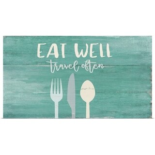 "Eat Well" Poster Print - Multi - Bed Bath & Beyond - 21005814