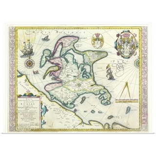 "Map of Prussia" Poster Print - Multi - Bed Bath & Beyond - 27222160