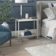 Alexis 24'' Wide Rectangular Side Table - Bed Bath & Beyond - 36552882