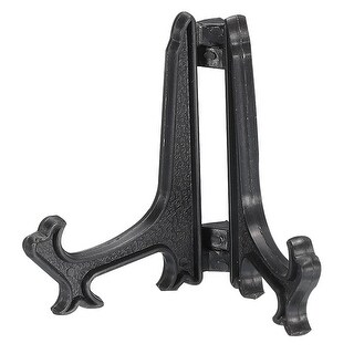 3 Inch Display Stand Holders Display Pictures PS Plastic Black Pack of ...