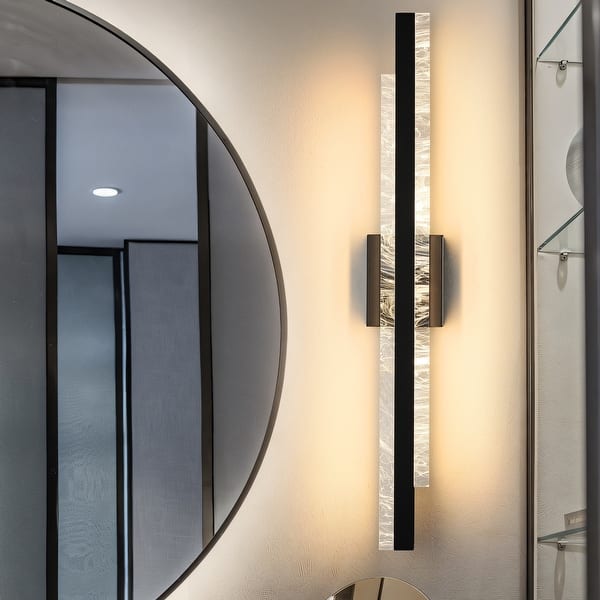 Modern Bathroom Vanity Light Dimmable LED Bath Bar Light Fixtures Over ...