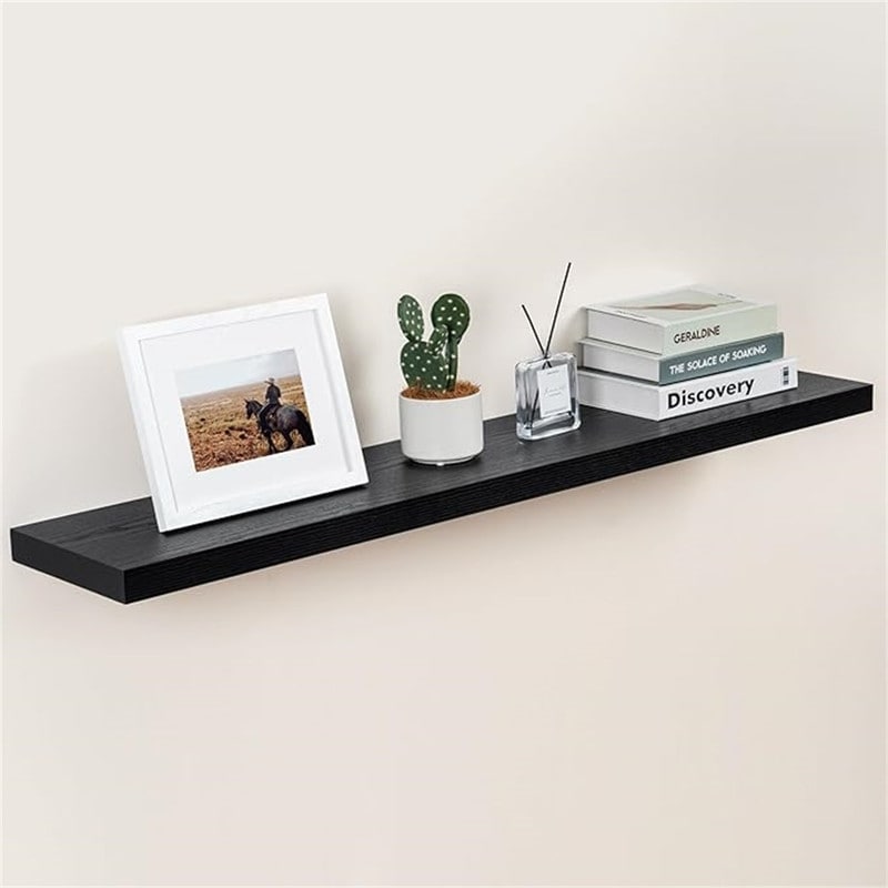 Floating Shelves 48 Inch Long 9 D x 48 W x 1.5 H Bed Bath Beyond 40366046