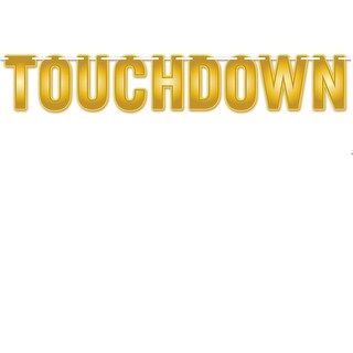 12ct Gold Yellow Touchdown Celebration Streamer 7" - Bed Bath & Beyond ...