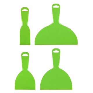 Putty Scraper Set (2", 4", 6", 8") Flexible Plastic Putty Knife for ...