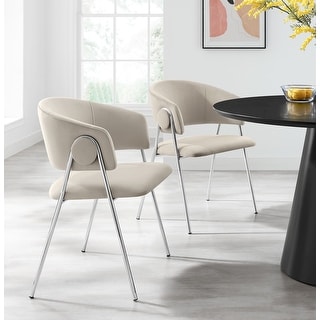 Baltimore Velvet Upholstered Dining Chair Set of 2 - Bed Bath & Beyond ...