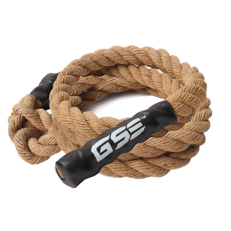 GSE™ 1.5" Gym Climbing Rope, Workout Rope for Indoor/Outdoor and Home ...