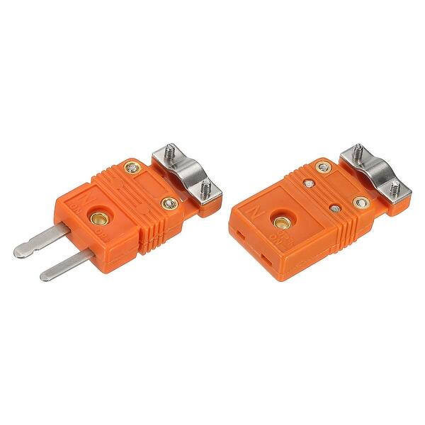 N Type Thermocouple Wire Connectors Male Female Plug Adapter with ...