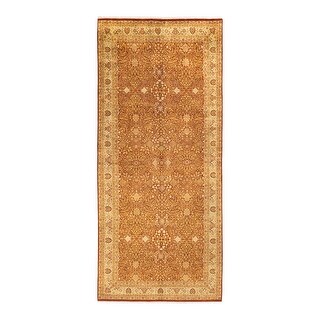 Overton Hand Knotted Wool Vintage Inspired Traditional Mogul Orange ...