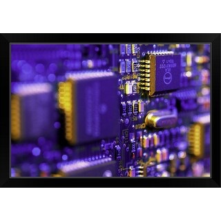 "Computer components" Black Framed Print - Bed Bath & Beyond - 30207360