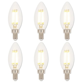 Westinghouse Lighting 4.5 Watt (60 Watt Equivalent) Clear B11 Dimmable ...