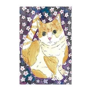 Toby In Color Painting Animals Cat Watercolor Art Print/Poster - Bed ...