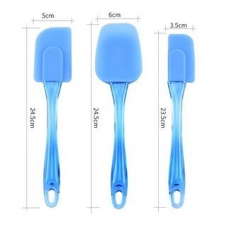 1 Set Diy Cream Scraper AntiDeformed Silicone Cooking Utensils Cake ...