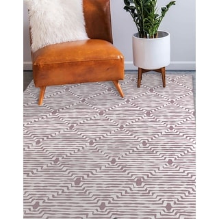 OPTIC DIAMOND DUSTY ROSE Area Rug By Kavka Designs - Bed Bath & Beyond ...