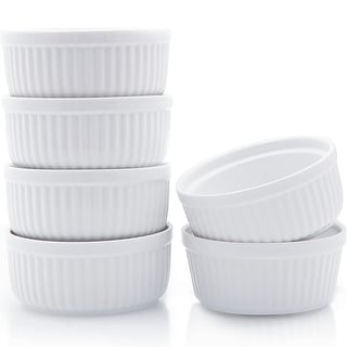 NuWave 8oz Ceramic Ramekins Set of 6 - Bed Bath & Beyond - 39133111