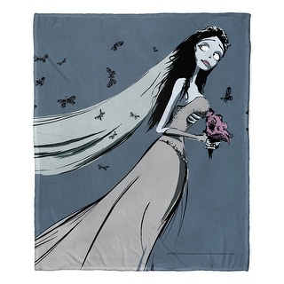 Warner Brothers Corpse Bride Down the Aisle Silk Touch Throw Blanket ...