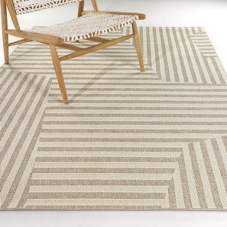 Pessoa Modern Striped Area Rug - On Sale - Bed Bath & Beyond - 37906241