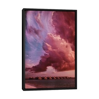 iCanvas "Monet Style Dawn In The Maldives" by Hobopeeba Framed - Bed ...