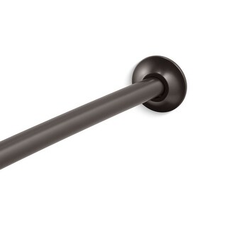 Kohler Expanse® Curved Shower Rod - Transitional Design Oil-Rubbed ...