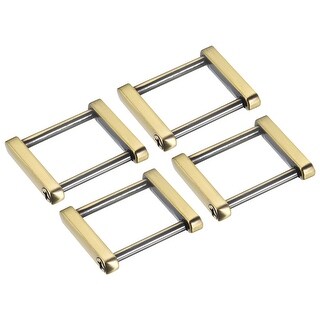 Purse Strap Rings, 4Pcs 35mm Metal Screw-in Shackle Buckle for Bag ...