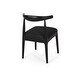 Cortina Fabric and Rubberwood Dining Chairs (Set of 2) by Christopher ...