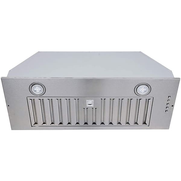 20 inch Built-In/Insert Range Hood 600CFM Kitchen Vent LEDs Convertible ...