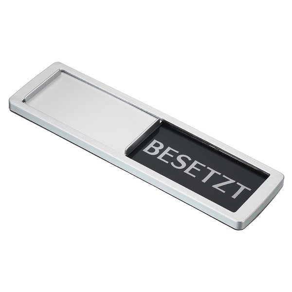 7"x2" Free/Busy Sign, Magnetic Adhesive Back Sign Slide Door Sign ...
