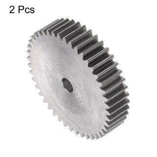 2pcs Spur Gear 6mm Inner Hole Gear 44T Mod 1 Carbon Steel Motor Gear ...