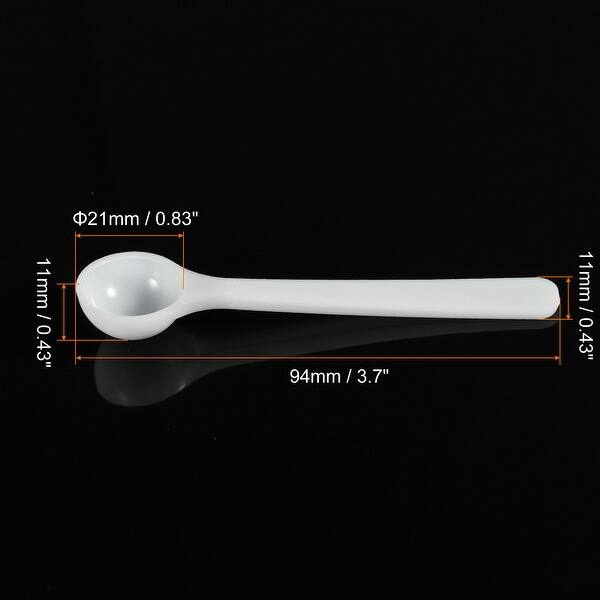 Micro Spoons 1 Gram Measuring Scoop Round Bottom Mini Spoon 30Pcs ...