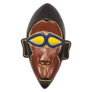 Novica Handmade Perceptions African Wood Mask - Bed Bath & Beyond ...