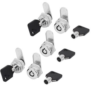 Mailbox Cabinet Desk Locking Security Tubular Cam Locks Camlock 17mm x ...