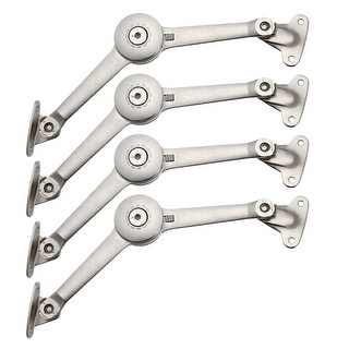 4pcs Furniture Cupboard Folding Lid Lift Up Stay Support Hinge, 214 mm ...