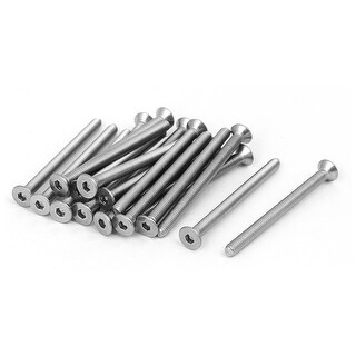 DIN7991 M3x40mm 316 Stainless Steel Flat Head Hex Socket Cap Screw Bolt ...