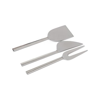 Stassi Polished Stainless Steel Cheese Knife Set - Bed Bath & Beyond ...