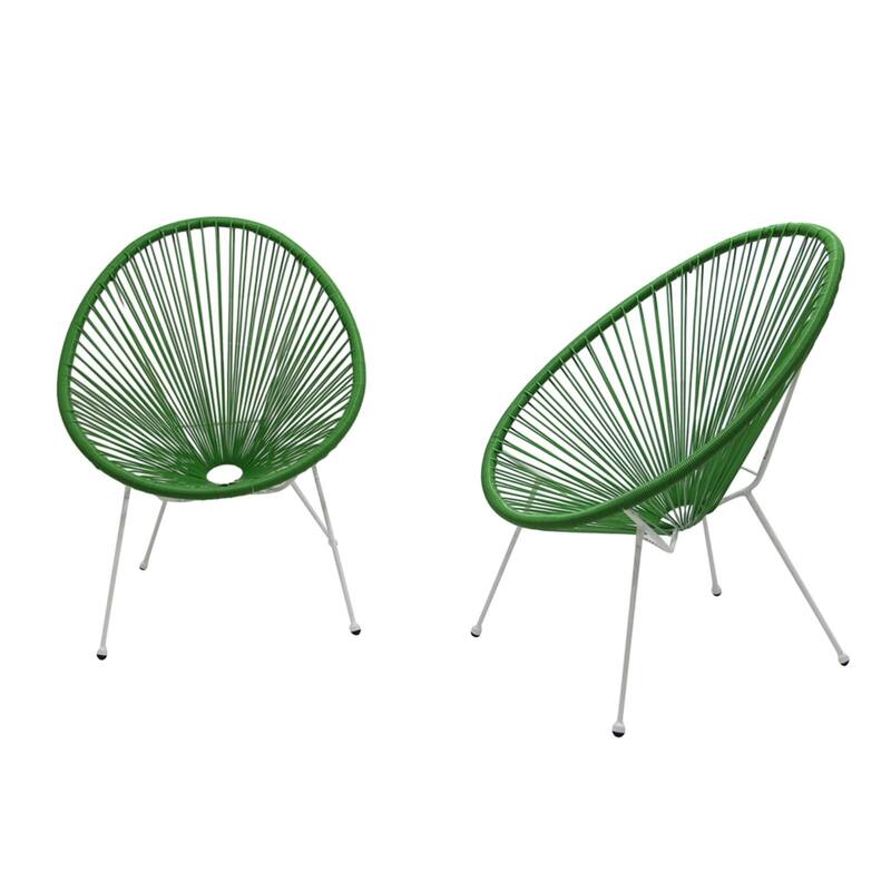Acapulco Light Green Resort grade Chairs Set of 2 - Overstock - 30537068