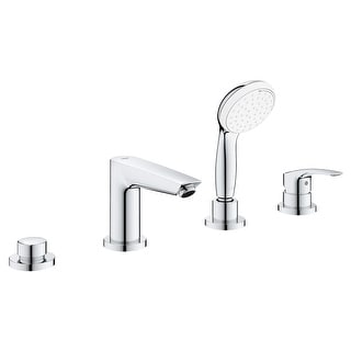 Grohe 25 245 3 Eurosmart 1.75 GPM Deck Mounted Tub Filler with - Bed ...