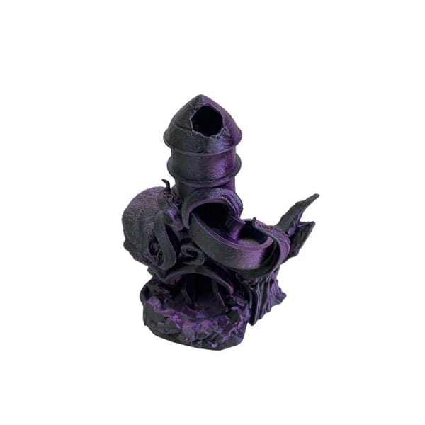 3D Printed Purple Sea Monster Dice Tower Figurine - Bed Bath & Beyond ...