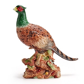 Fitz and Floyd Fall Harvest Pheasant Figurine, 10.75 Inch - Bed Bath ...