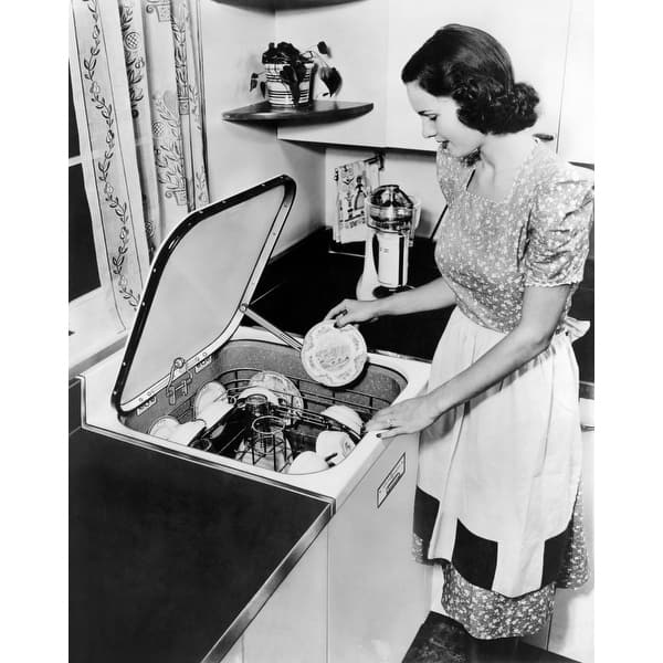 General Electric 1948 Top Loading Dishwasher Csu ArchivesEverett ...