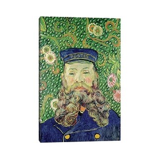 iCanvas "Portrait of the Postman Joseph Roulin, 1889 " by Vincent van ...