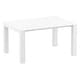 7-Piece White Patio Dining Set with Extension Table 55" - Bed Bath ...